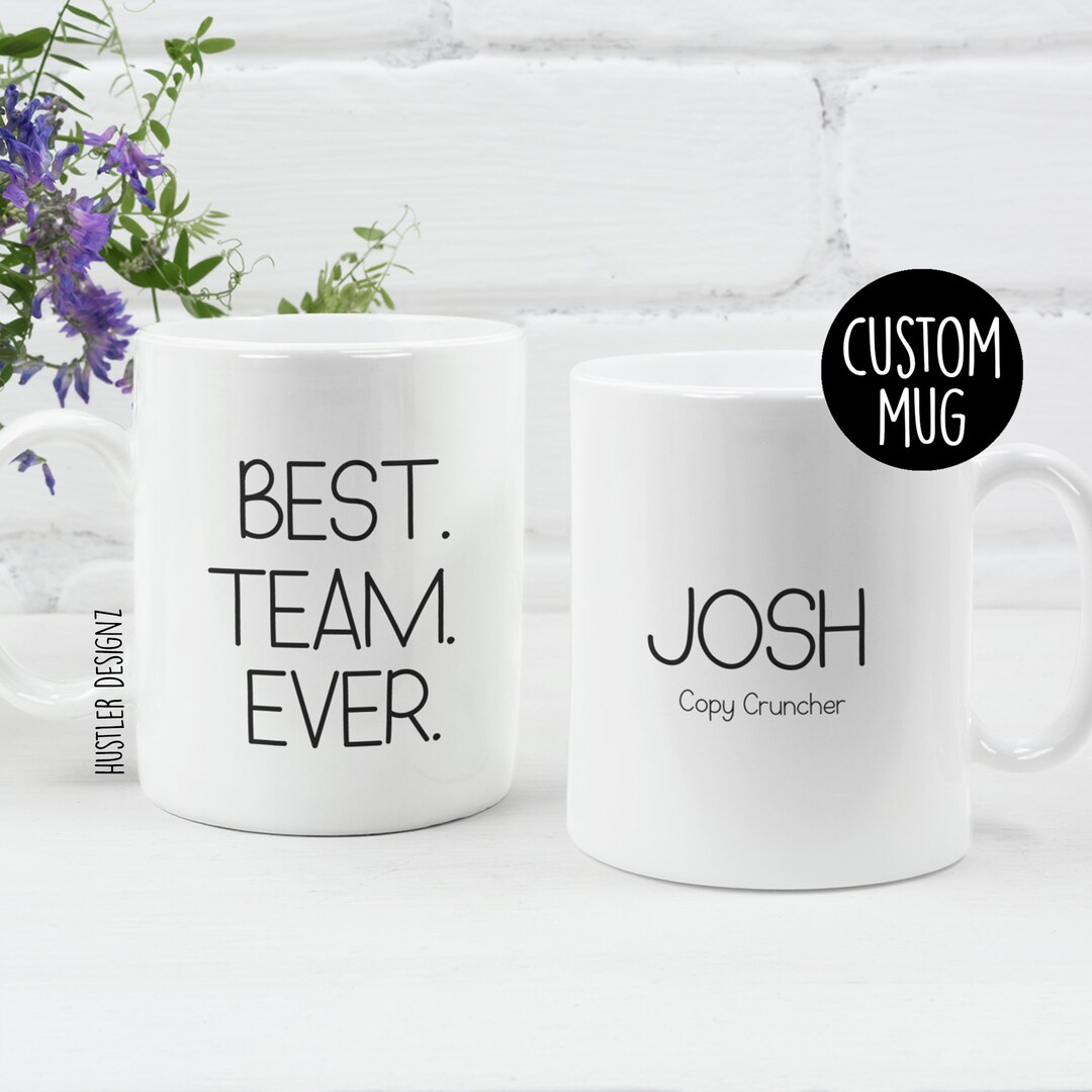 Best Team Ever Mug,team Gifts, Corporate Holiday Gifts ,appreciation ...