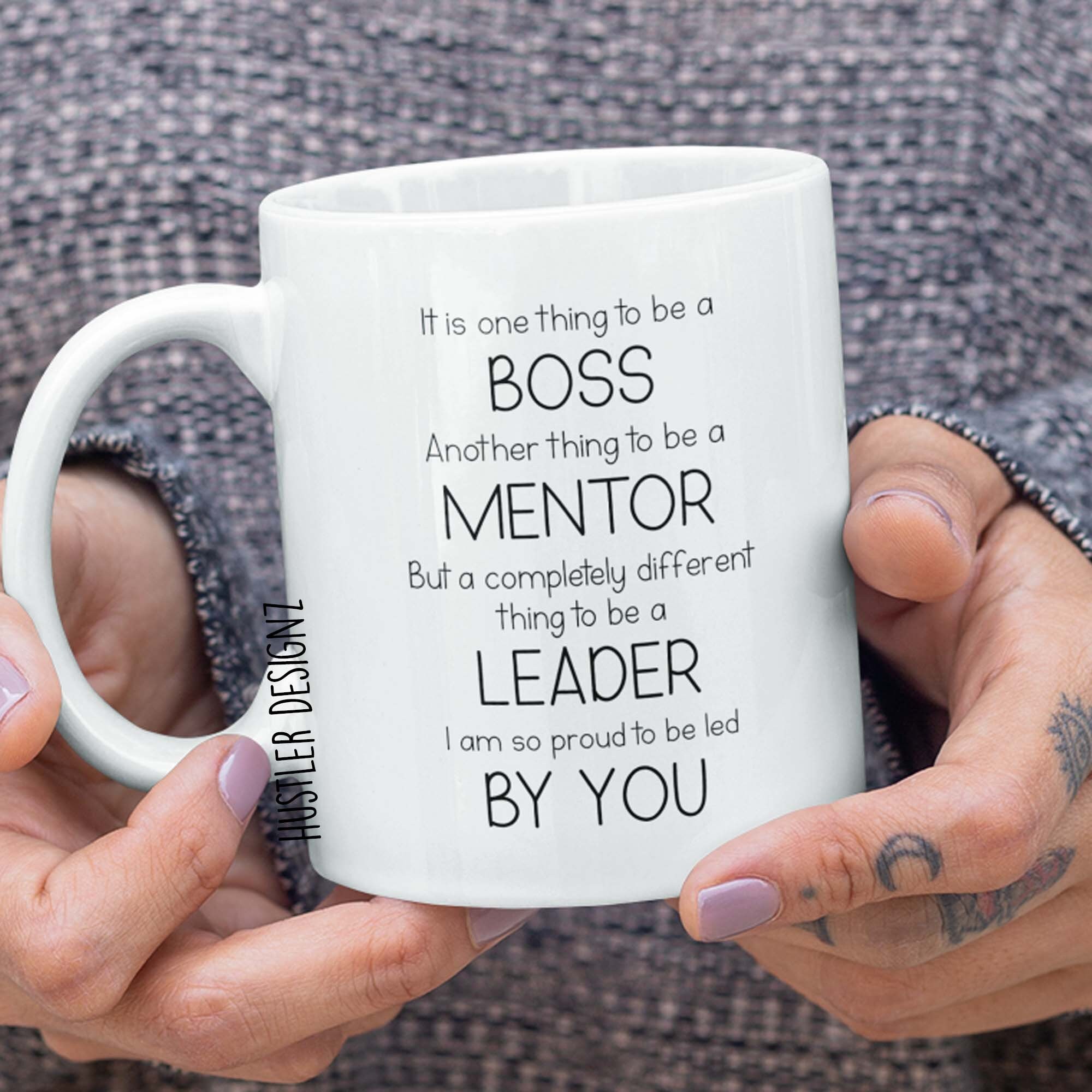 Inspirational Leader Mug: Boss, Mentor, Teacher Appreciation Gift - Etsy