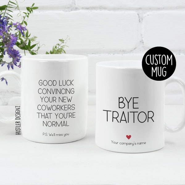 Coworker Leaving Traitor Card - Etsy