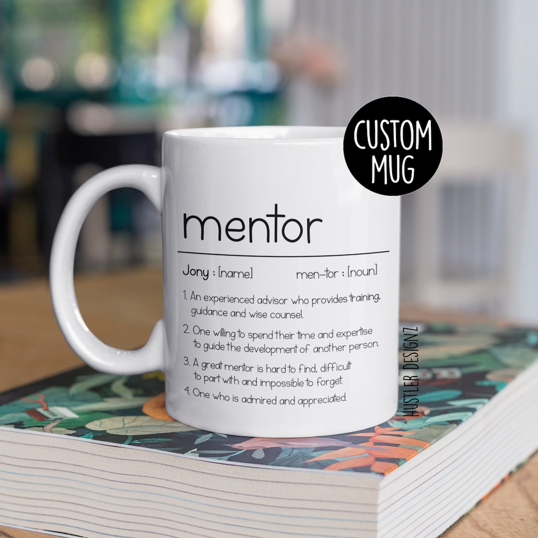 Mentor Gift, Personalized Mentor Mug, Gift for Mentor, Mentor Thank You ...