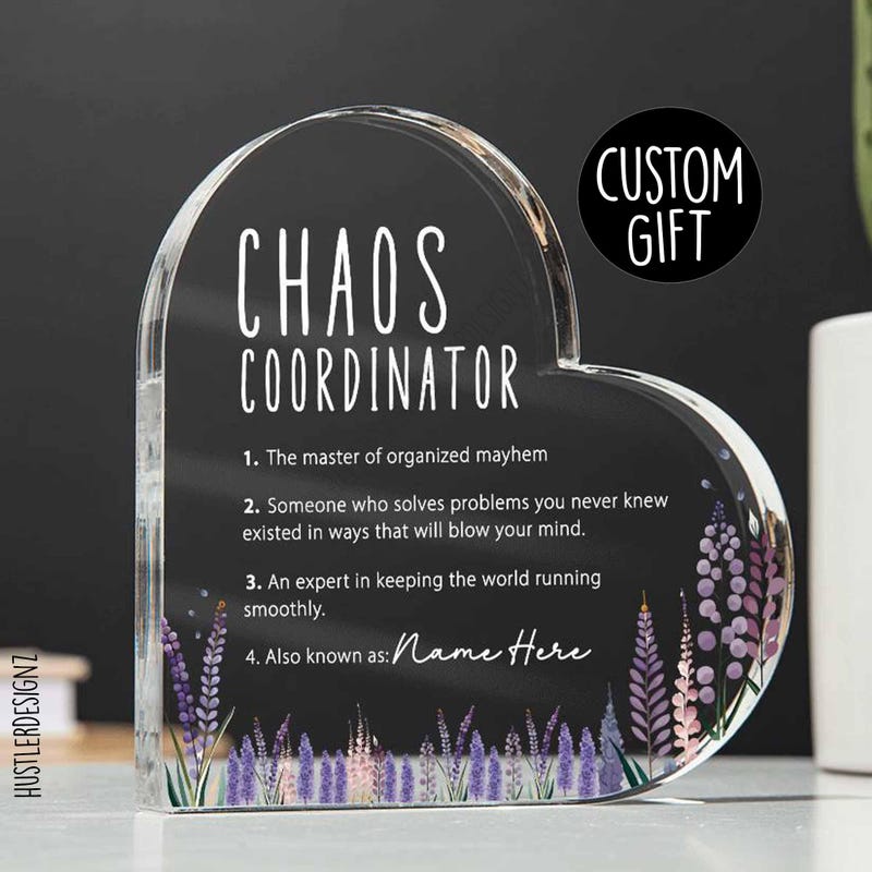 Chaos Manager Sign - Etsy