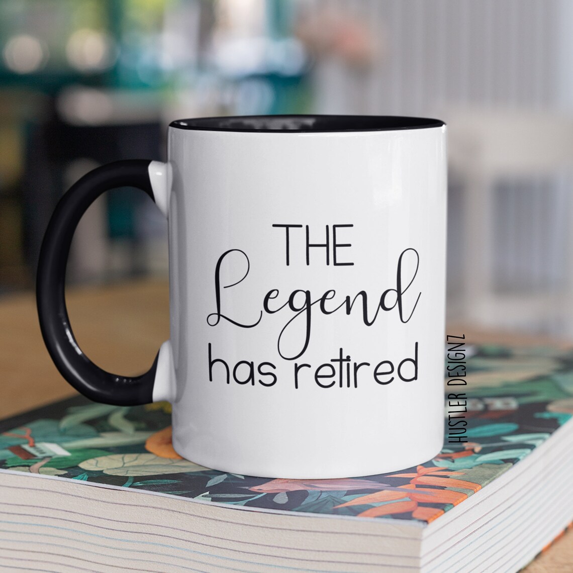 The Legend Has Retired Mug Personalized Mug Retirement - Etsy