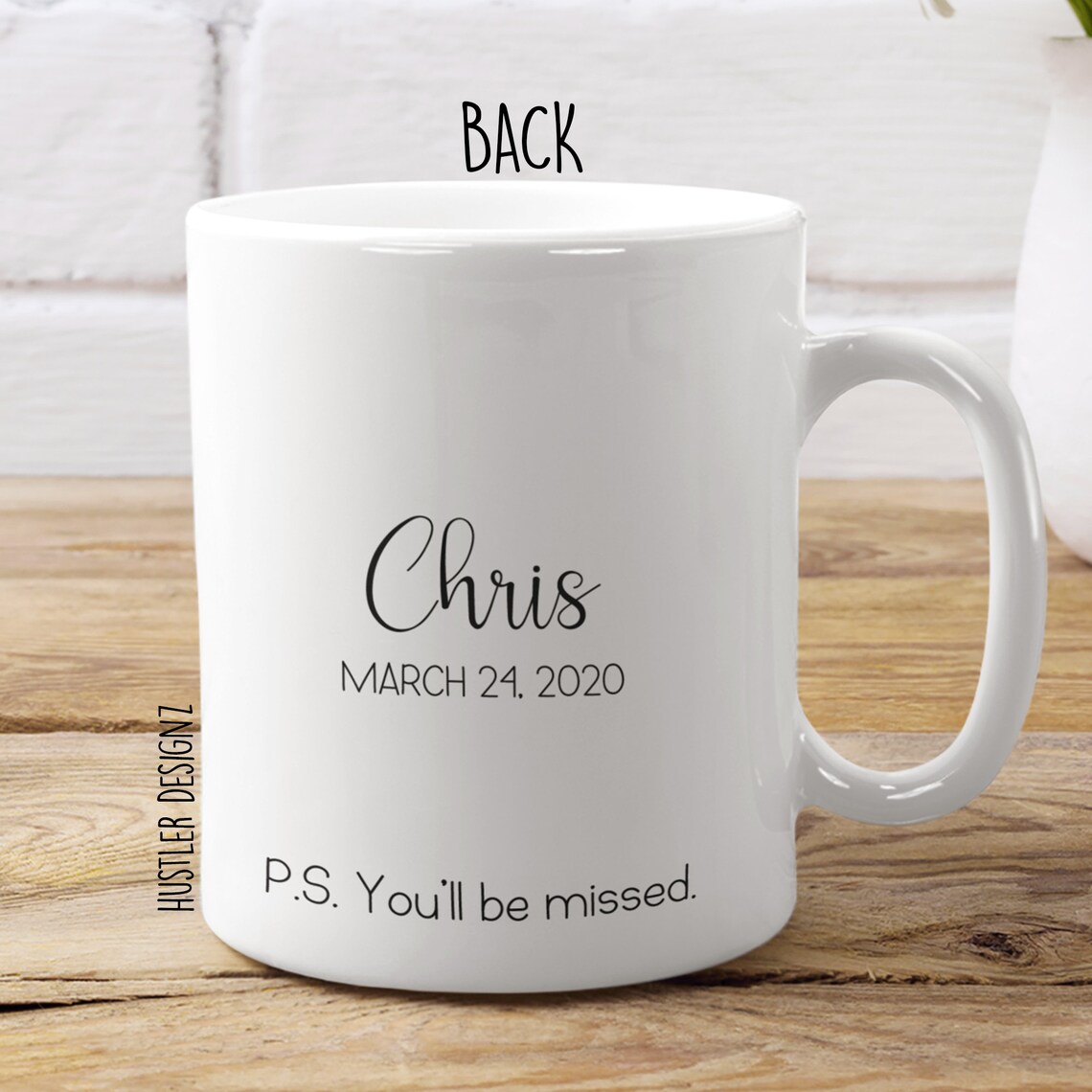 The Legend Has Retired Mug Personalized Mug Retirement - Etsy