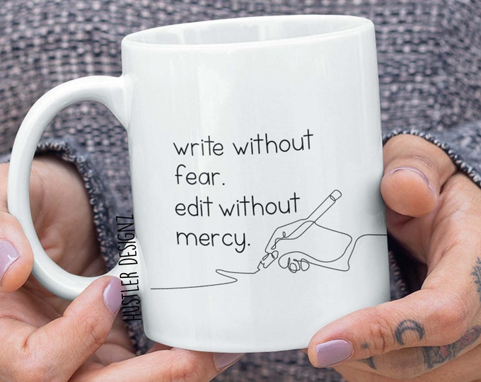 First Drafts Don’t Have to Be Perfect Typewriter Quote Sticker Gifts ...