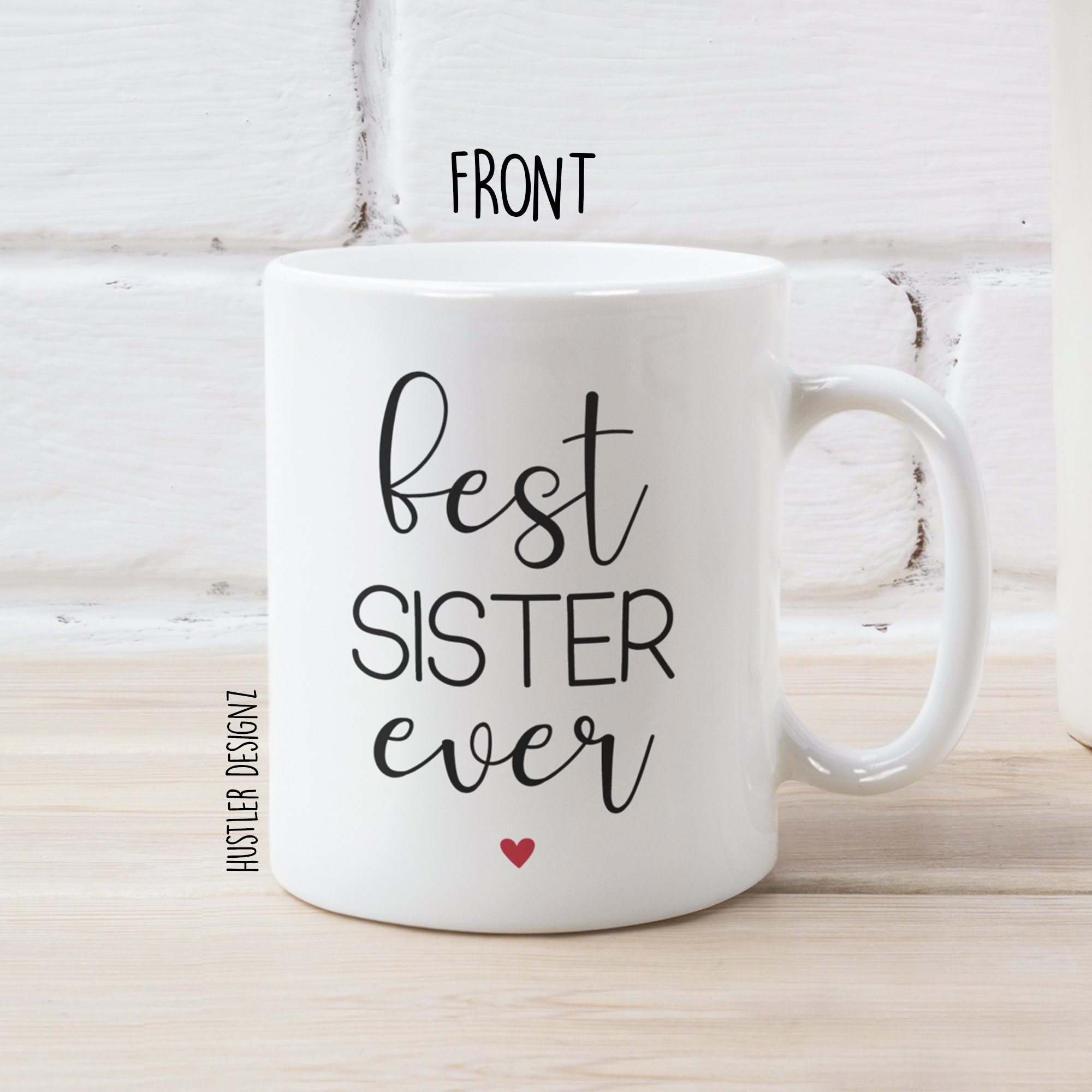 Sister Nutritional Facts Mug Best Sister Ever Sister Mug | Etsy