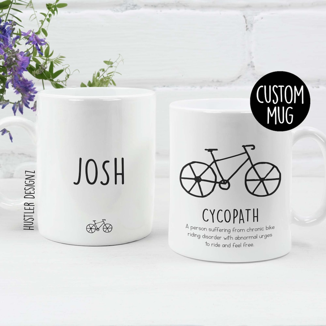 Cycopath Coffee Mug, Bike Gifts, Biker Gifts, Bicycle Gifts, Mountain ...