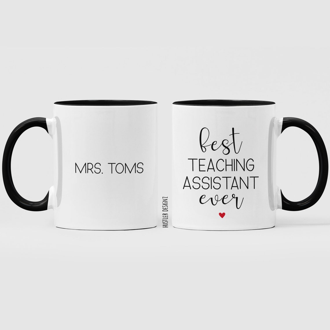 Best Teaching Assistant Ever, TA Gift, TA Mug, Personalized Mug ...
