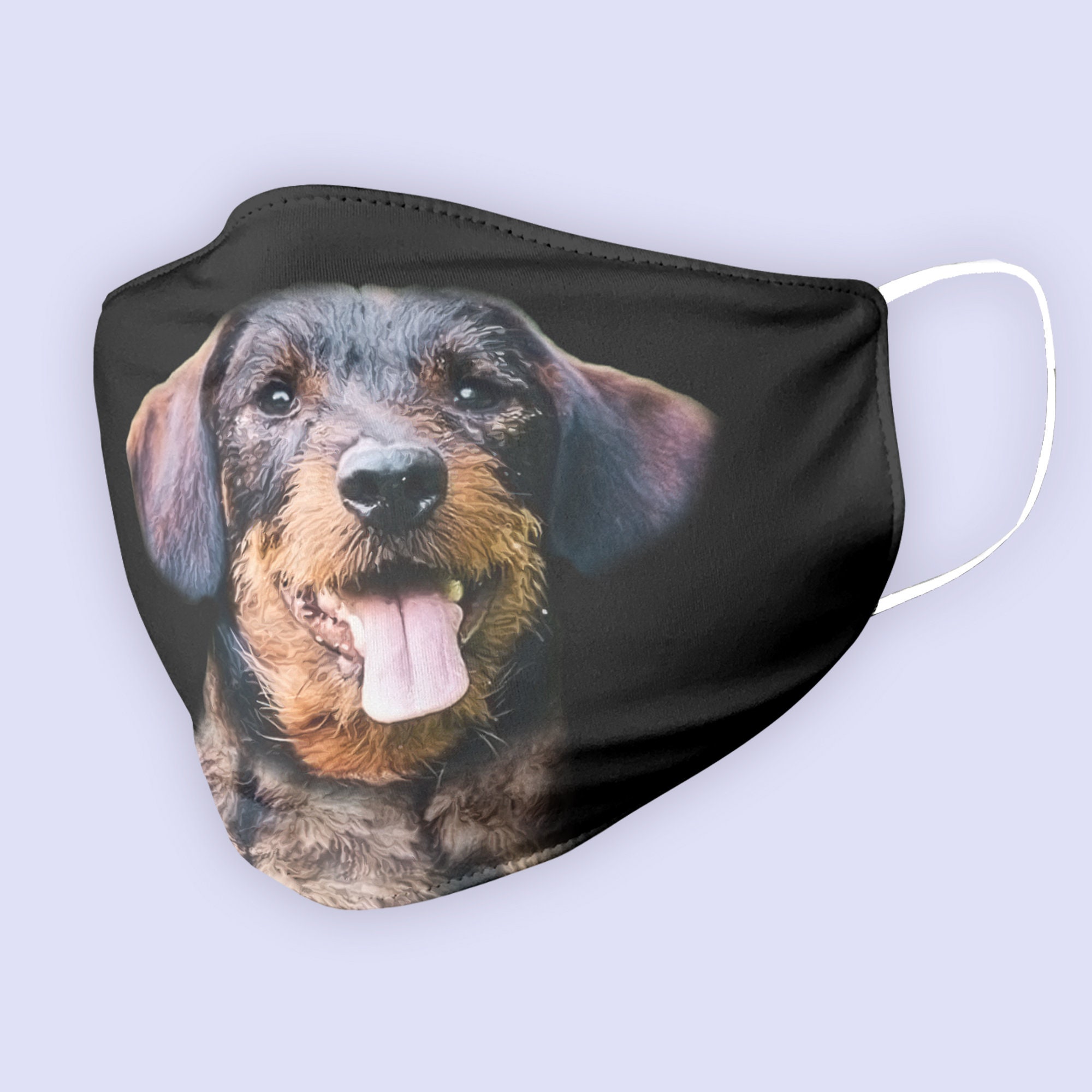 Wiener Mask Wiener Dog Face Mask Wiener Face Cover Weiner | Etsy