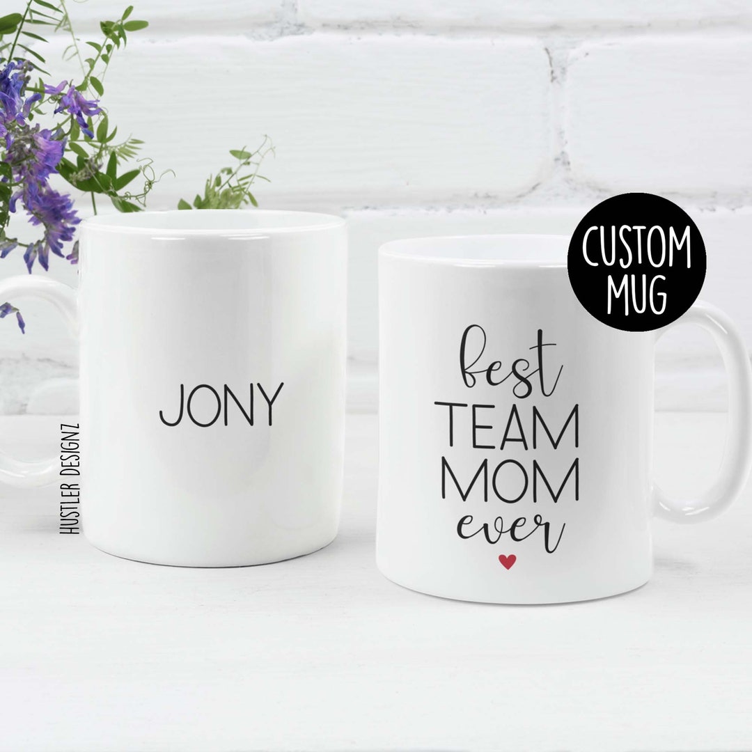 Best Team Mom Ever, Team Mom Gift, Personalized Gifts, Football Mom ...