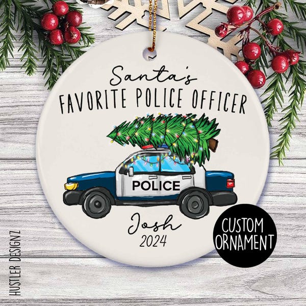Police Officer Santa - Etsy