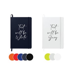 Custom Business Logo Journal Personalized Corporate Brand Notebook ...