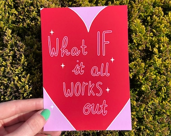 What If It All Works Out Print - Etsy