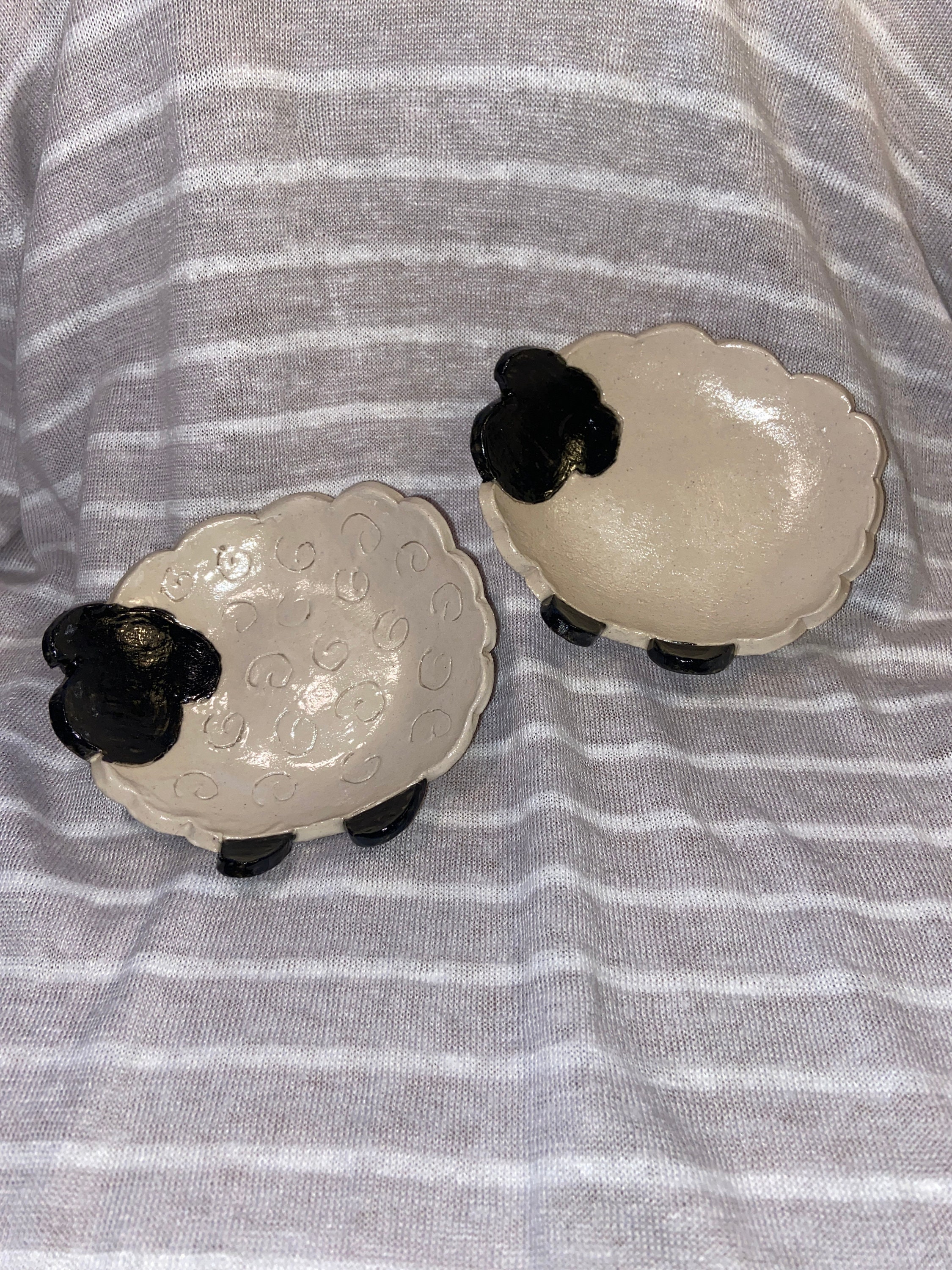 Sheep Ceramic Trinket Dish - Etsy UK