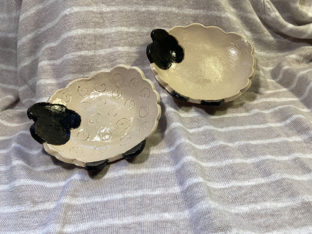 Sheep Ceramic Trinket Dish - Etsy UK