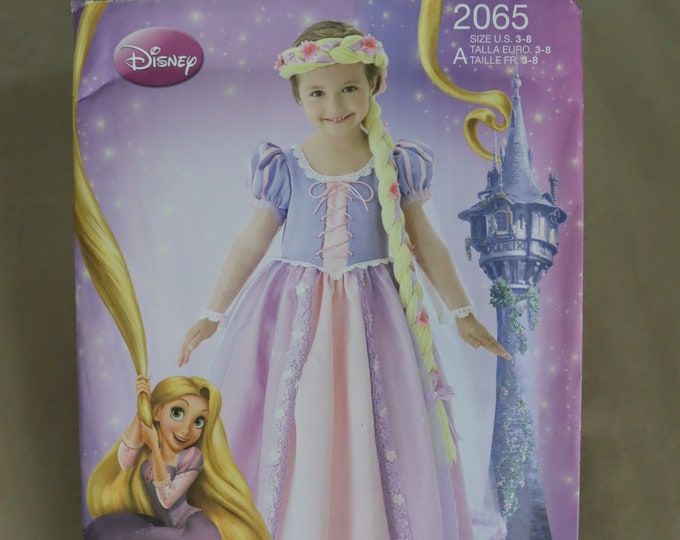 Tangled, Disney Rapunzel Costume Pattern for Child - Etsy