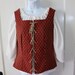 Handmade Historical Bodice - Medieval or Renaissance Lace-up Bodice for ...
