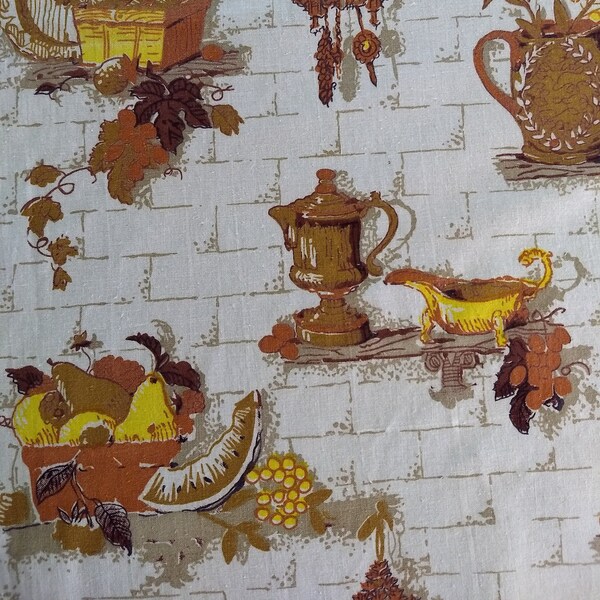 Retro Kitchen Fabric - Etsy