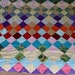 1970s Patchwork Quilt Top Vintage Patchwork Quilt Top Created From ...