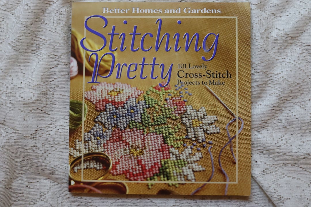 Counted Cross Stitch Pattern Book -cross Stitch Patterns Floral ...