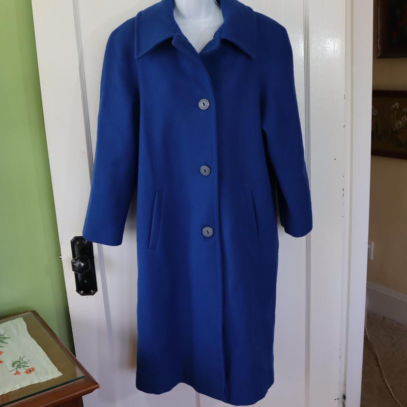 Royal Blue Coat - Etsy