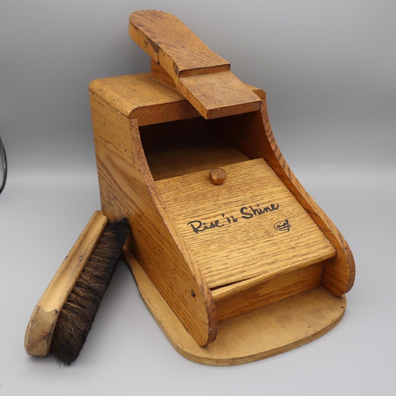 Shoe Shine Box - Etsy