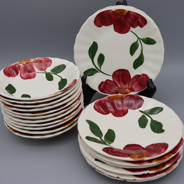 Blue Ridge Plates - Etsy