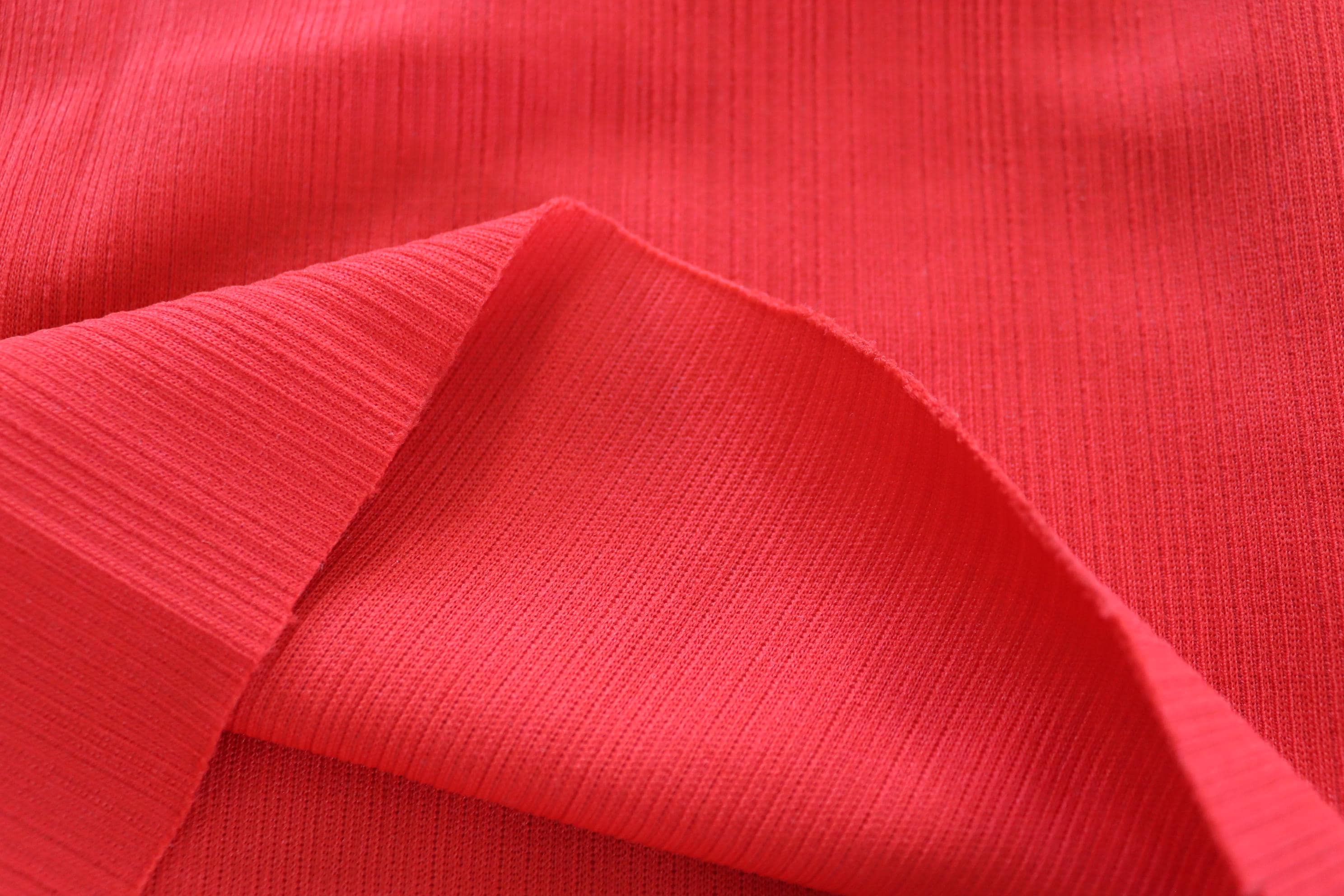 1970s Polka Dot Double Knit Fabric - Vintage Red or Red and White ...