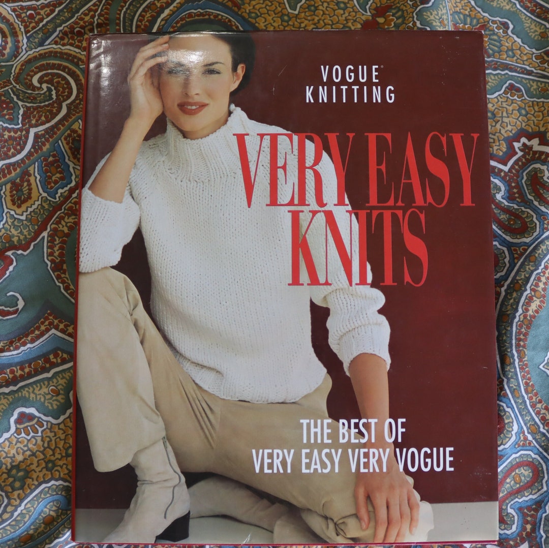Vogue Very Easy Knits Book Pattern Book for Knitting Sweaters by Vogue ...