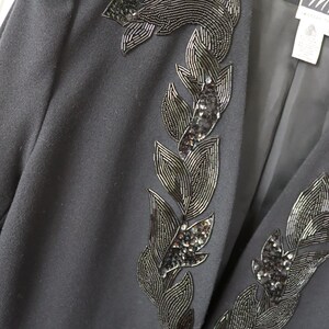 Beaded Black Blazer - Special Occasion Blazer/jacket With Beading and ...