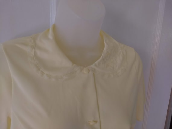 Pale Yellow Vintage Pajama Set by Shadowline - Gem