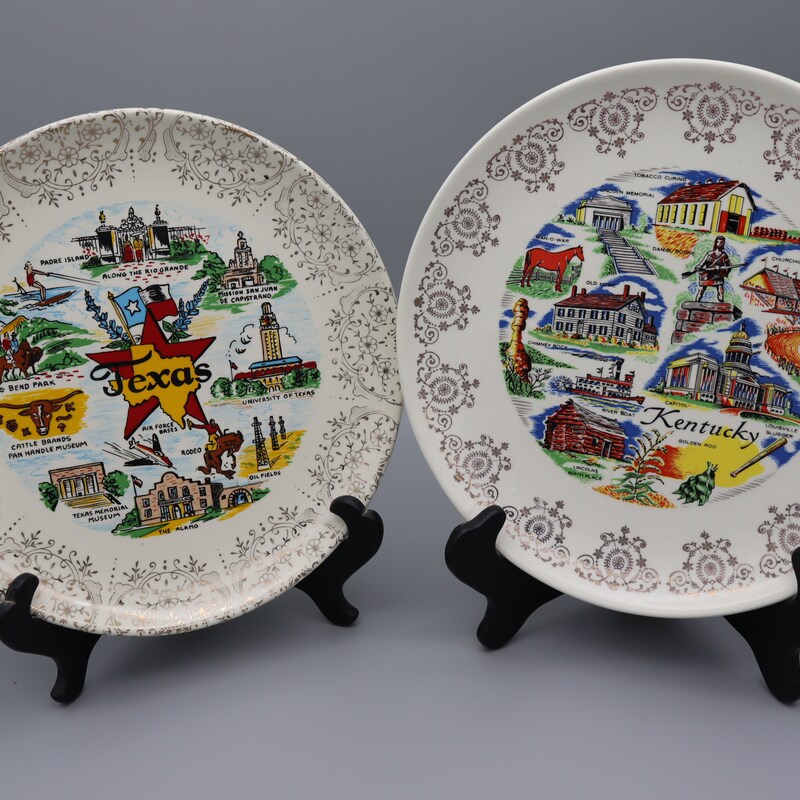 State Souvenir Plate - Etsy