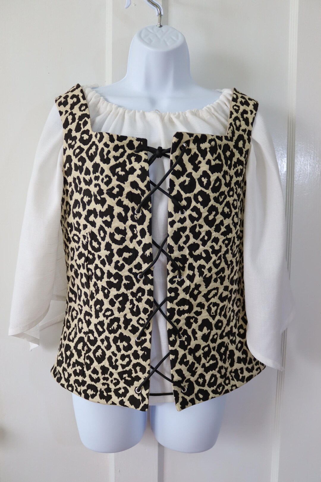 Handmade Historical Bodice - Medieval or Renaissance Lace-up Bodice for ...