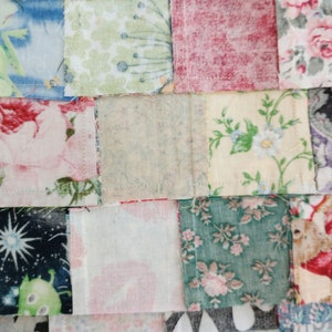 Set of 9 Quilt Blocks With 16 Squares - 9 Inch Patchwork Blocks ...