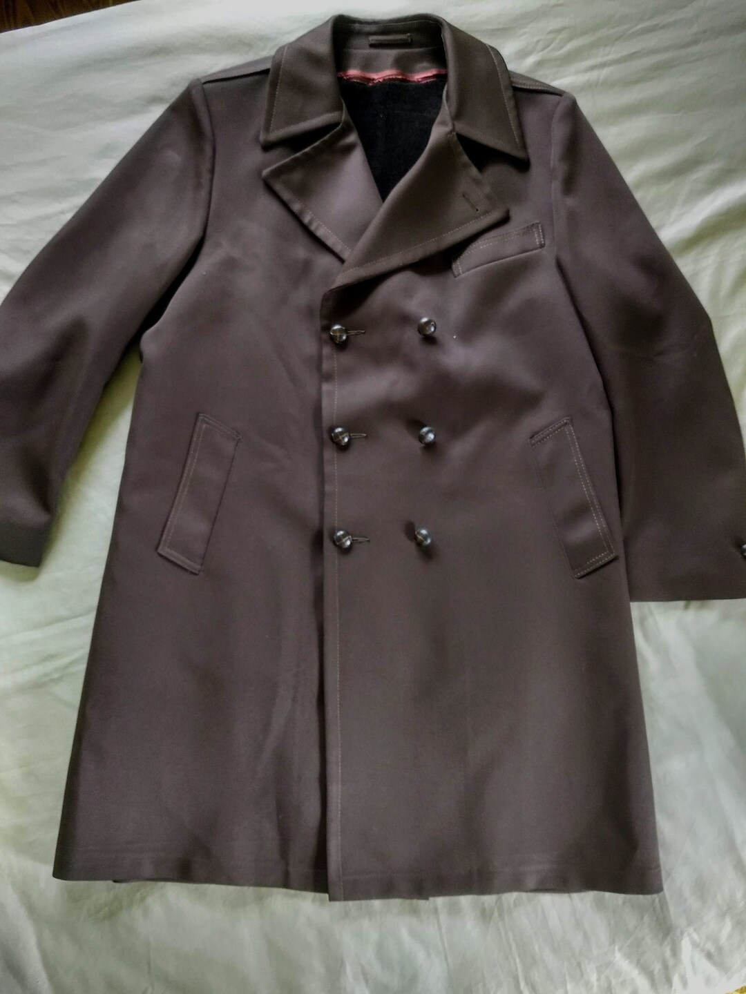 Men's 1970s Wide Lapel Coat by Richman Brothers Size 46 Vintage Men's ...