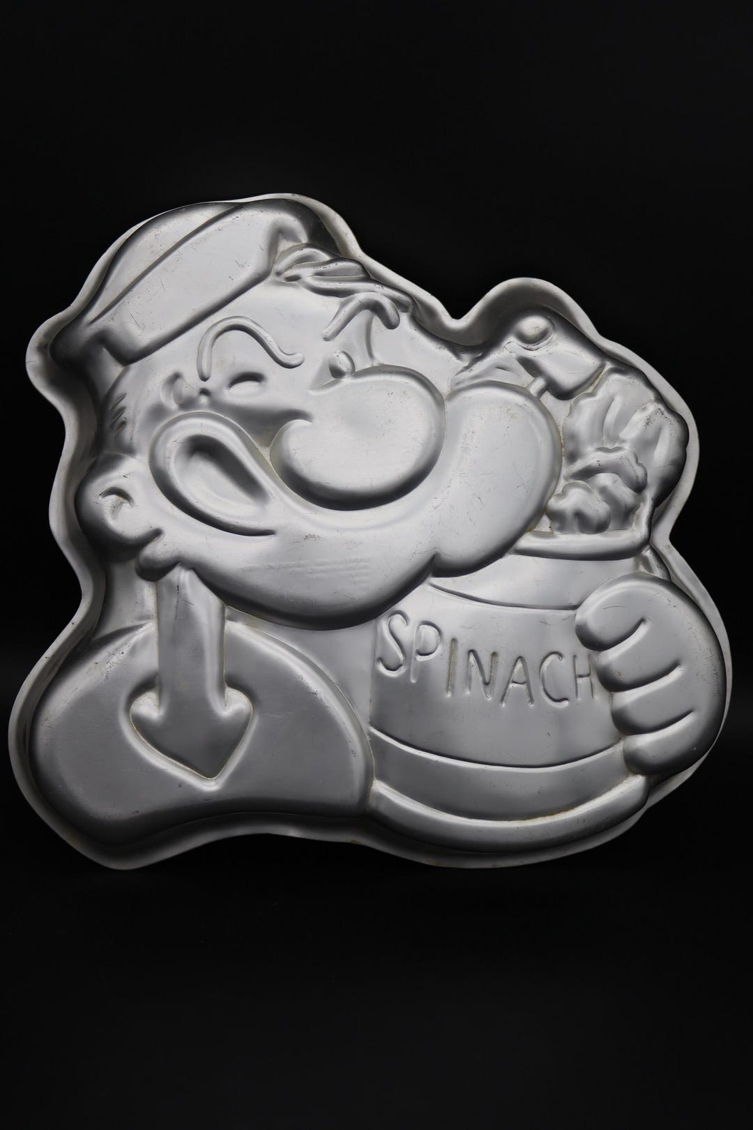Vintage Popeye Cake Pan by Wilton - 80s Popeye the Sailor Man Cake Pan ...