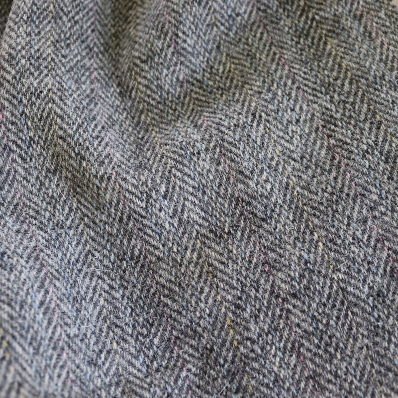 Grey Tweed Fabric - Etsy