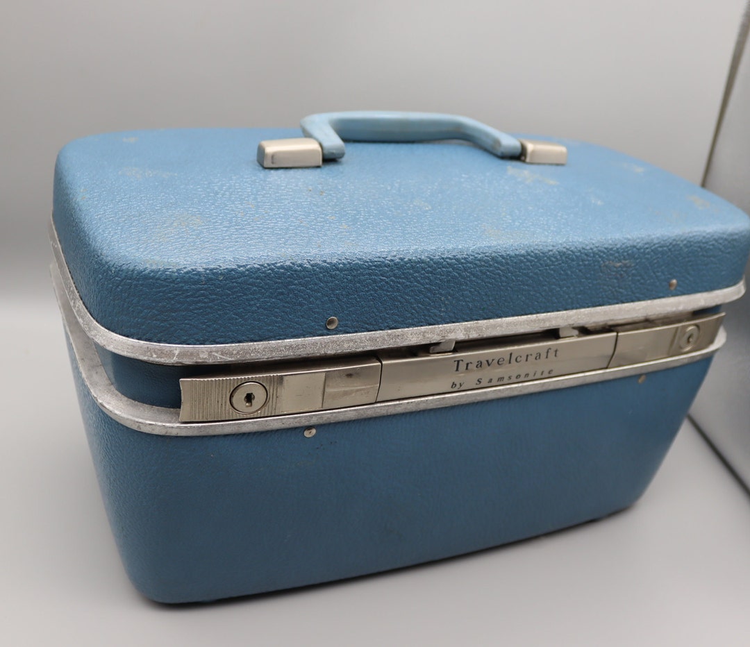 Vintage Overnight Case, Train Case, or Makeup Case - Travelcraft by ...