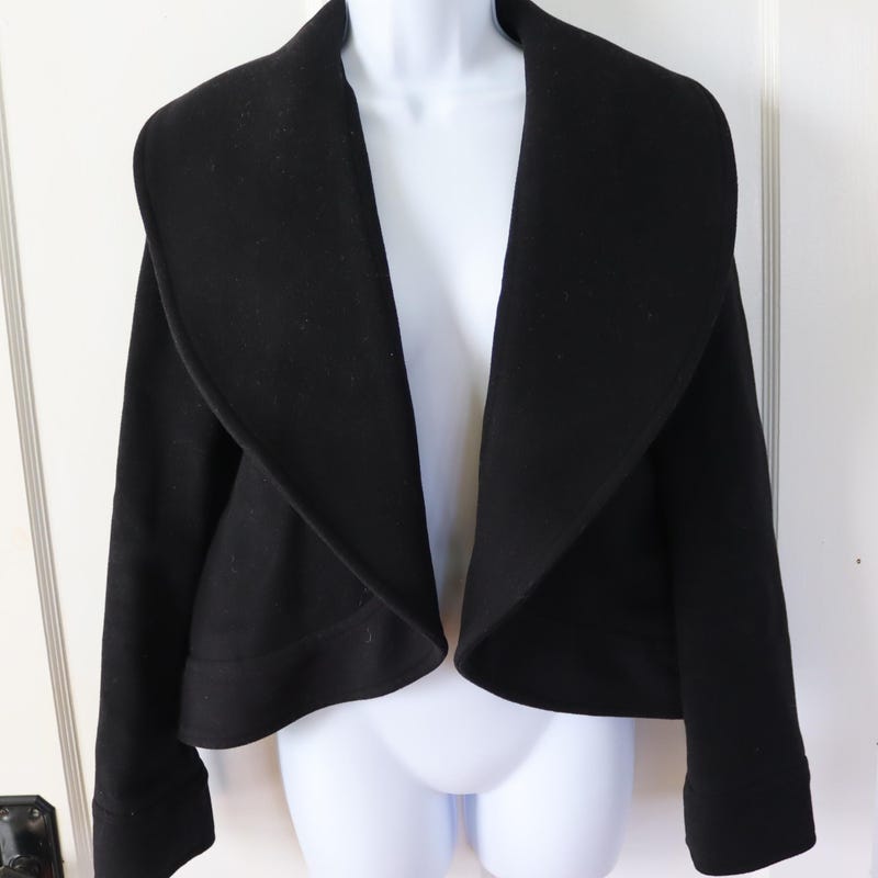 Wool Cropped Jacket - Etsy