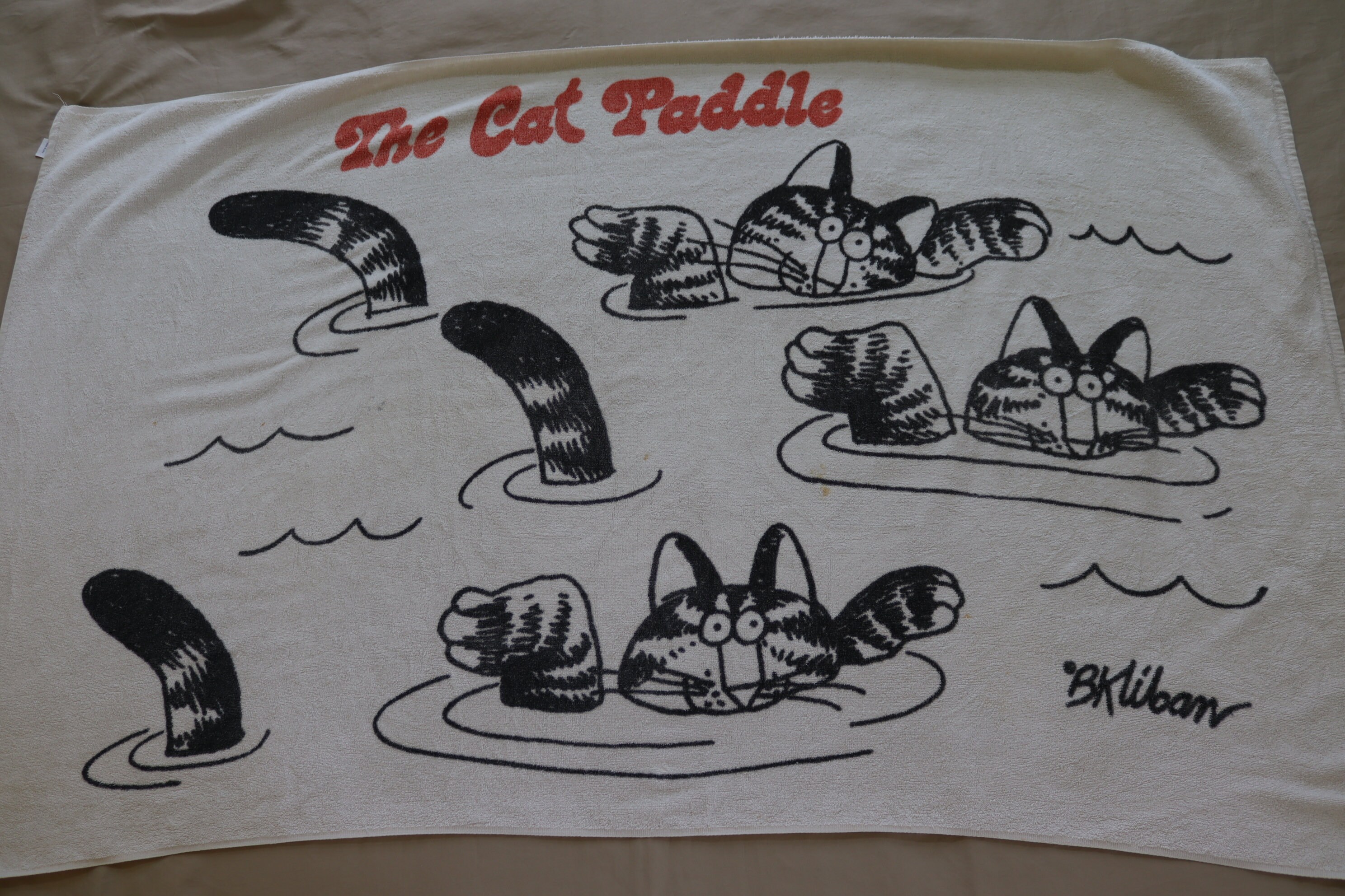 Kliban Cat Towel