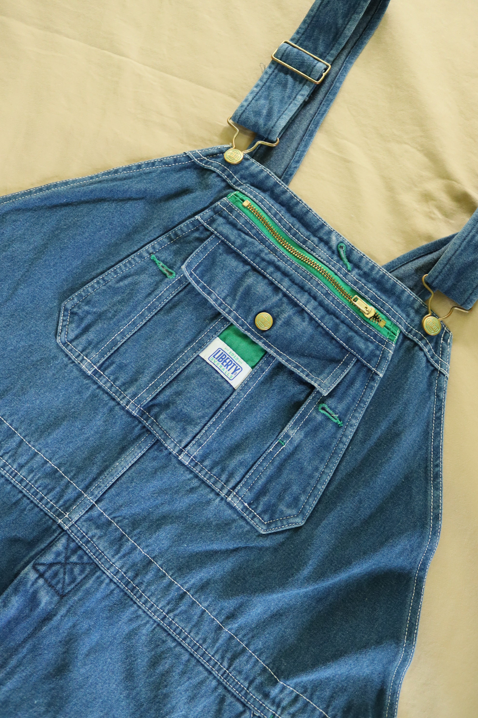 Liberty Men's Stonewashed Denim Bib Overalls Sheplers