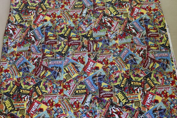 Marvel Comics Fabric