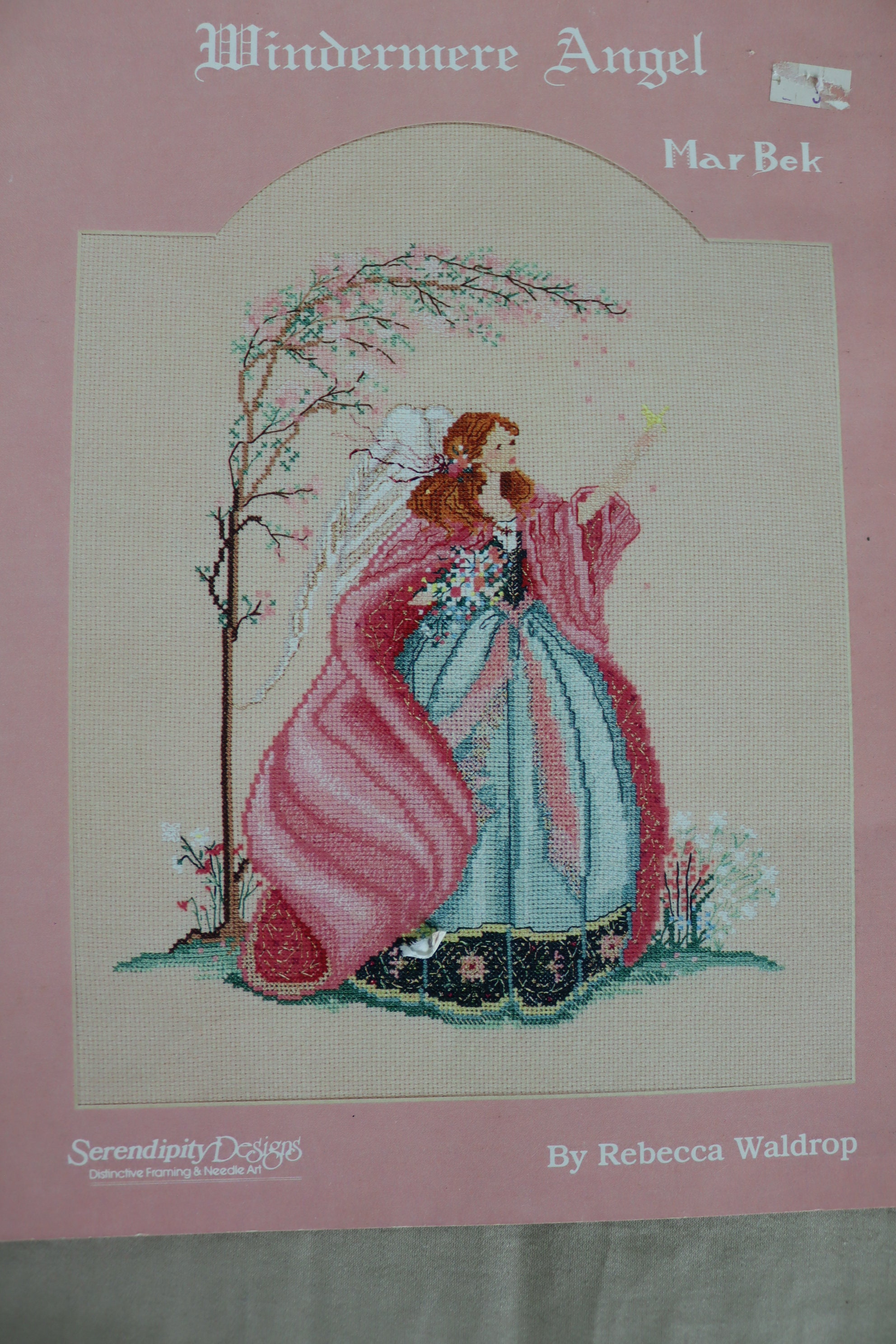 Angel Counted Cross Stitch Patterns by Mar Bek / Rebecca - Etsy