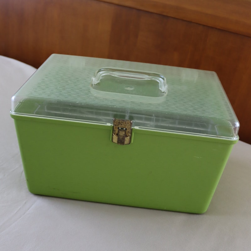 Plastic Sewing Box - Etsy