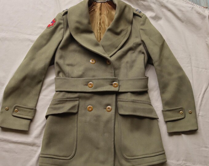World War II US Army 7th Army Corps Officer Coat - United States Army ...