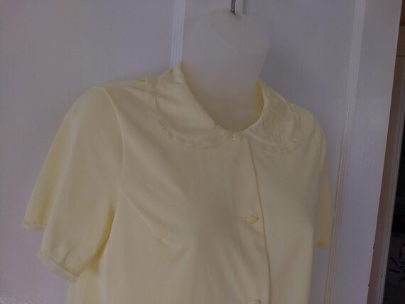 Pale Yellow Vintage Pajama Set by Shadowline - Gem