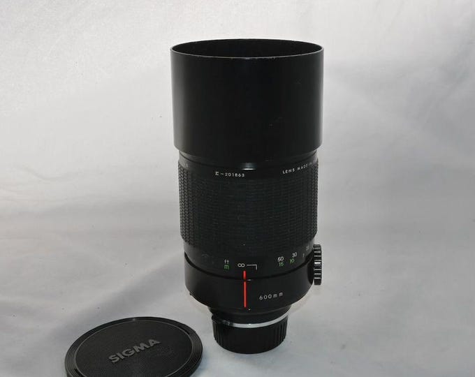 Sigma 600mm F8 Mirror Lens in Olympus OM Mount - Etsy