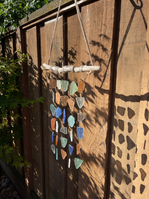Sea Glass Wind Chimes - Etsy