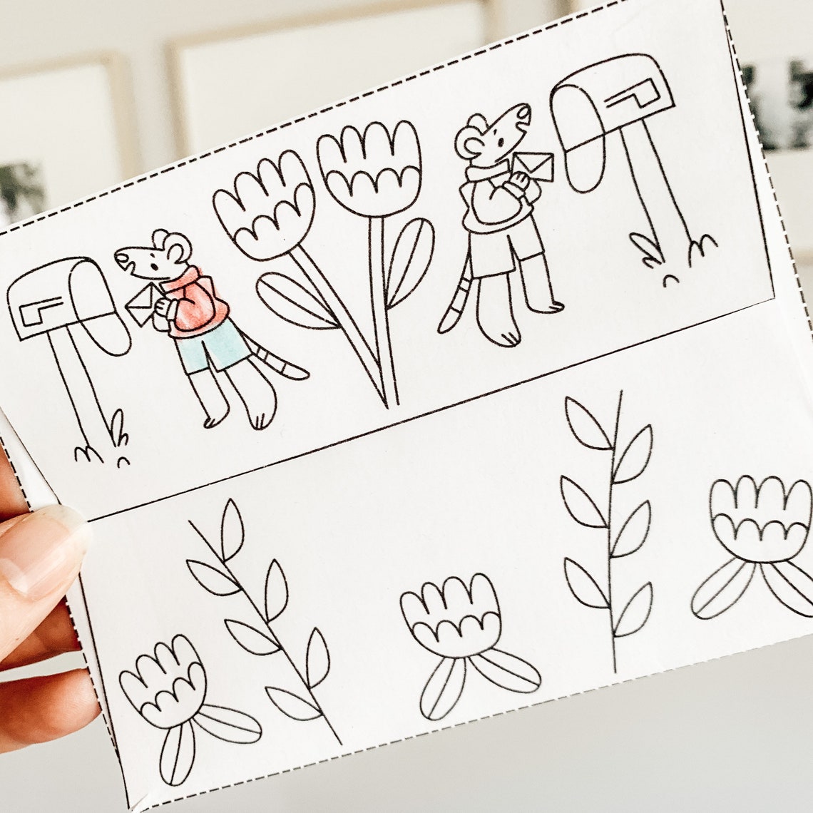 Pen Pal Kit Printables - Snail Mail - Kids Penpal Set - Printable ...