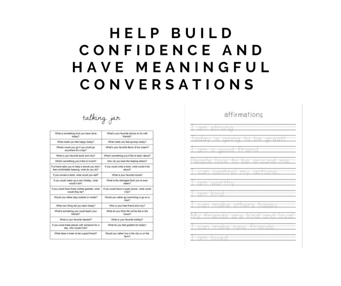 Friendship Activity Book for Kids 4-12 Digital Download / Children ...