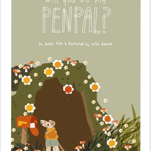 Pen Pal Kit Printables - Snail Mail - Kids Penpal Set - Printable ...